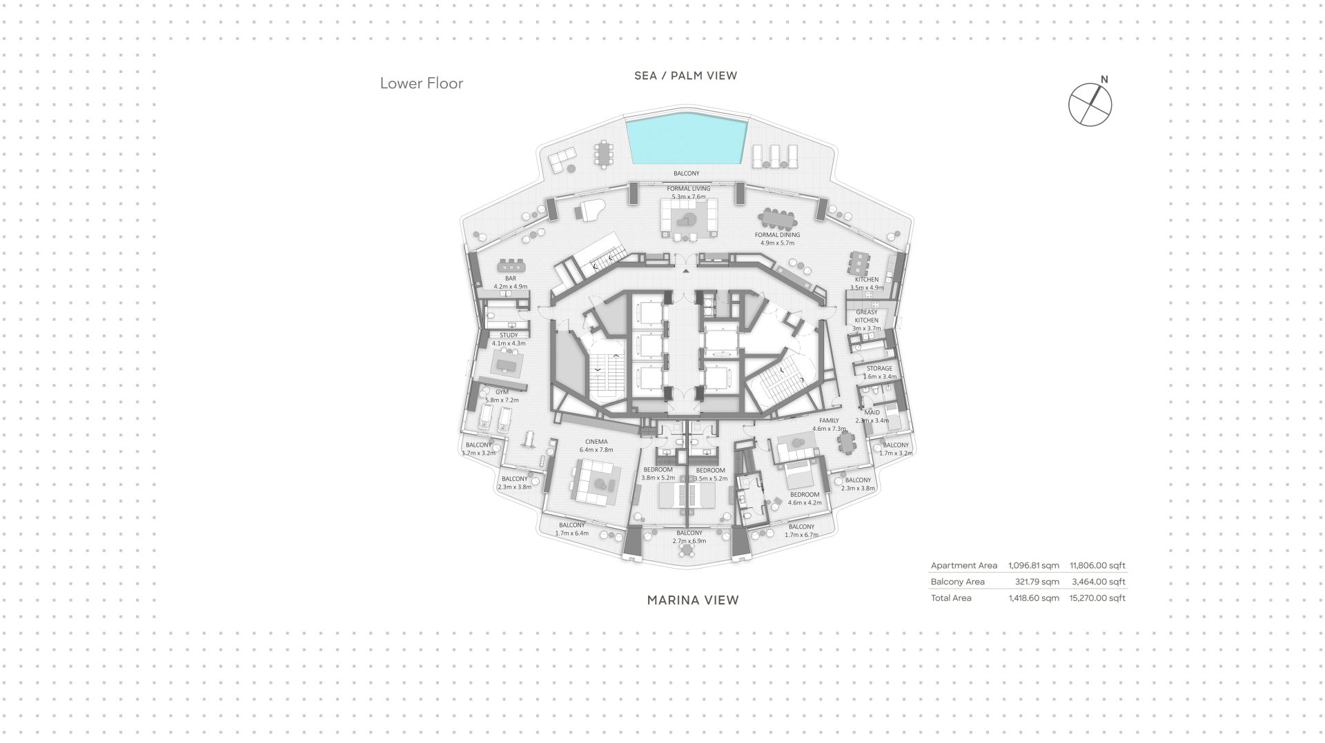 LIV LUX is a brand new residential tower close to the beach and ...