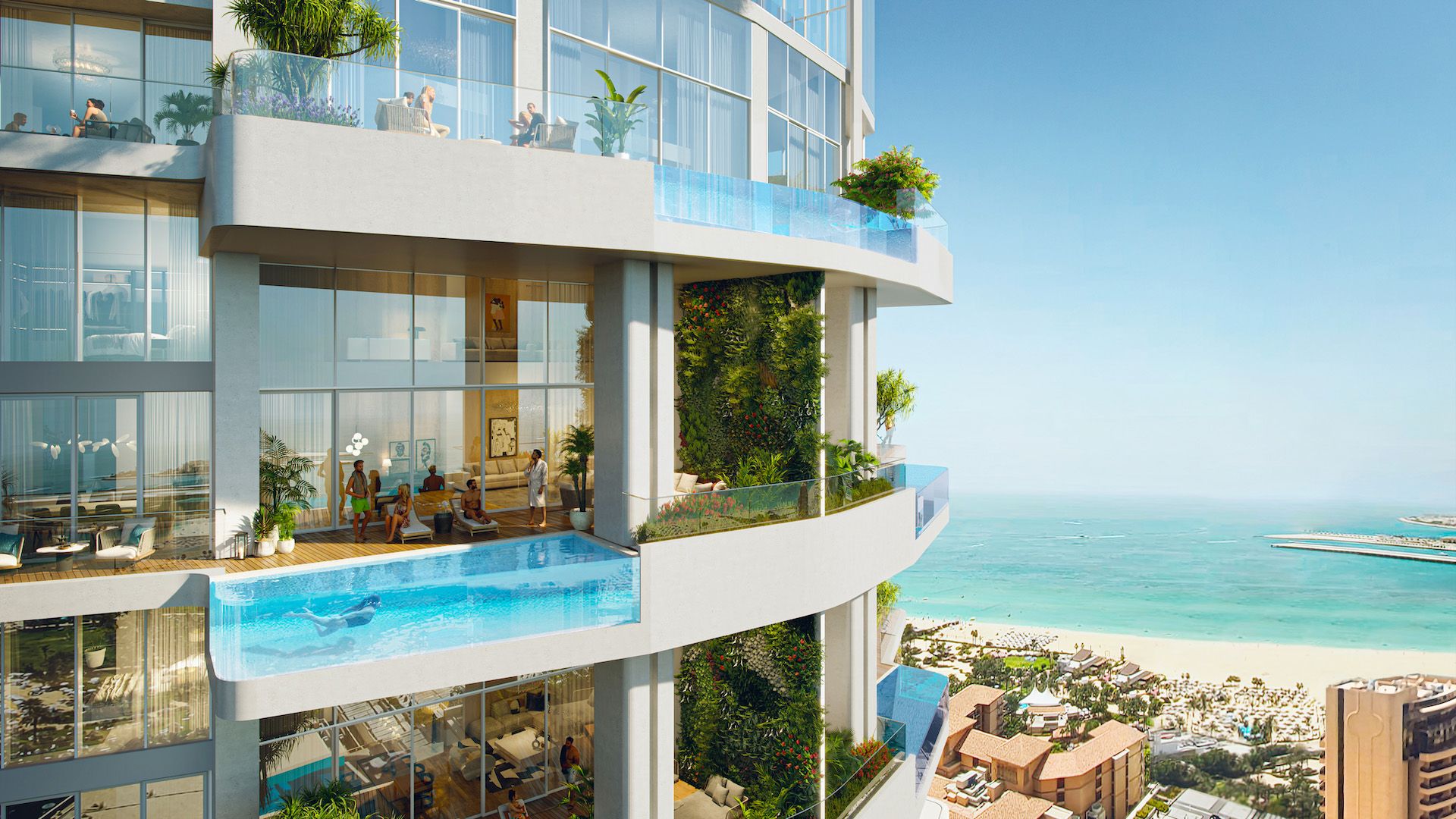 LIV LUX is a brand new residential tower close to the beach and ...