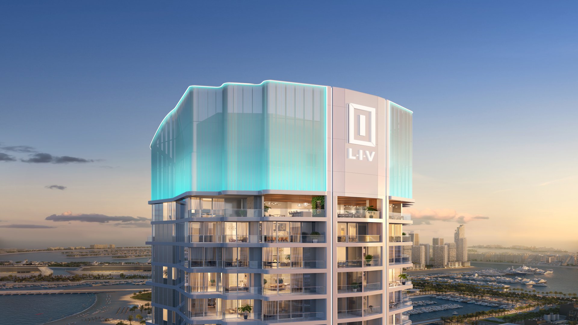 LIV LUX is a brand new residential tower close to the beach and ...